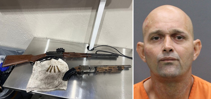 12-Time Convicted Felon Arrested in Central Florida for Possessing Firearms